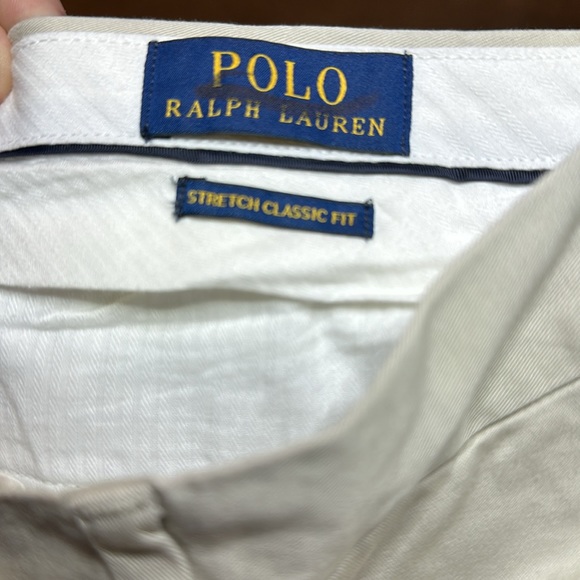 Polo Ralph Lauren | Pants | Polo Ralph Lauren Stretch Classic Fit Tan Chino Pants New With Tags ...